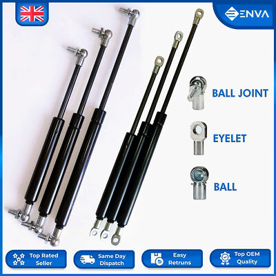 Universal Gas Struts Springs 100-600mm Multi Purpose 100N-800N Ball ...