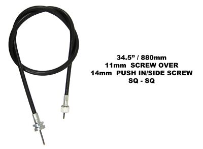 Speedo Cable for 1992 Yamaha RX 100 (2T) | eBay