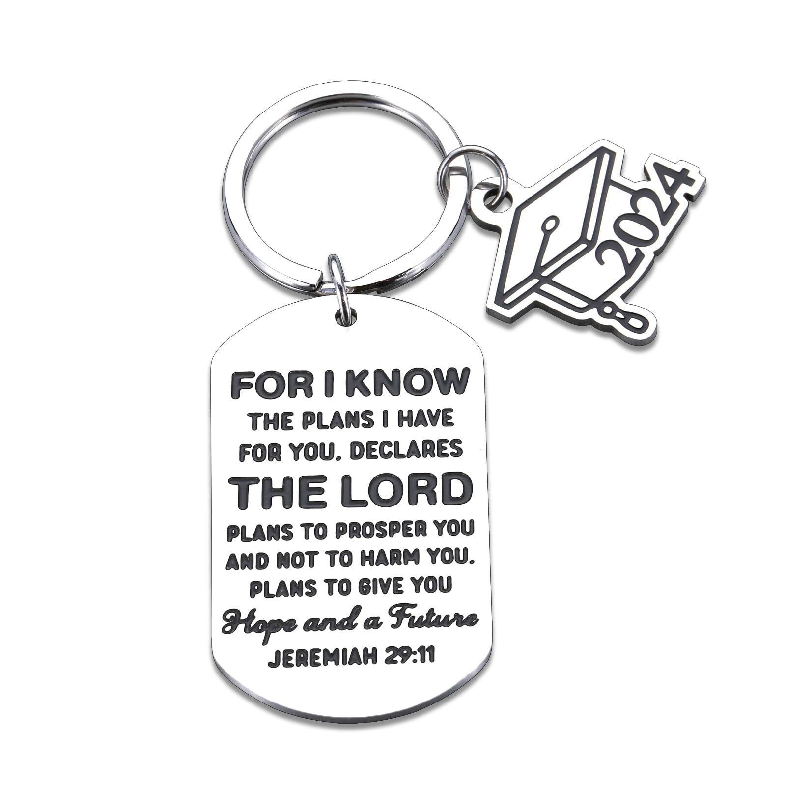 2024 Graduation Gifts Keychains for Her Him Class of 2024 Seniors ...