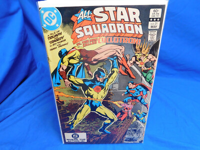 All-Star Squadron #21 DC Comics (1983) VF+ 1st Appearance DEATHBOLT ...