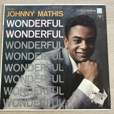 Johnny Mathis, Wonderful Wonderful, LP, Columbia Records CL 1028 | eBay