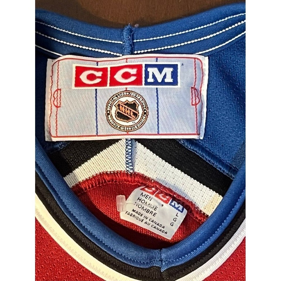 Jersey 90's vintage avalanche center ice NHL hockey jersey | eBay