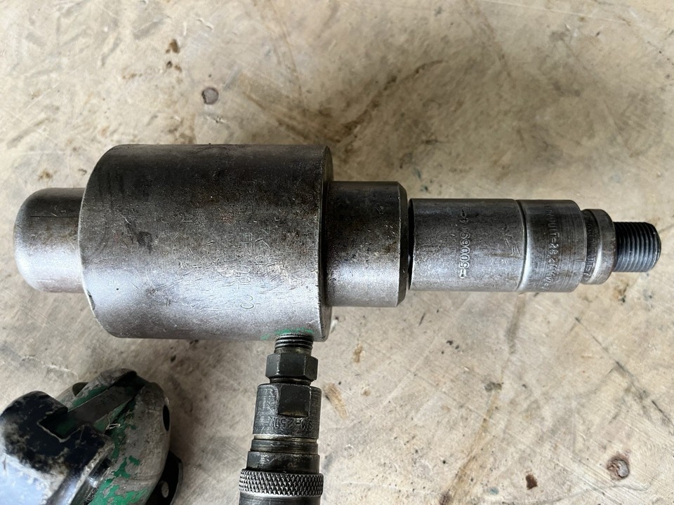Greenlee 767 Hydraulic Hand Pump & Ram Untested Parts | eBay
