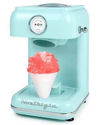 Nostalgia Snow Cone Shaved Ice Machine - Retro Table-Top Slushie ...