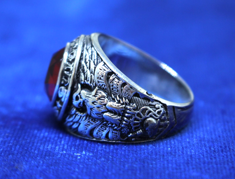 US Army USMA West Point Military Academy Class of 1976 Ring Size 10 | eBay