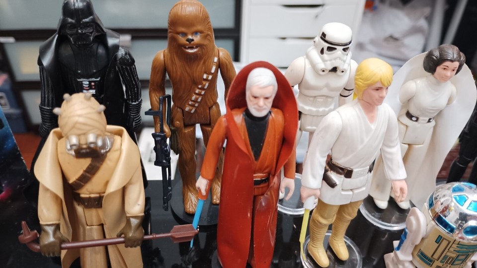 Star Wars 1st First 12 Action Figures Complete Vintage Kenner GMFG Hong ...