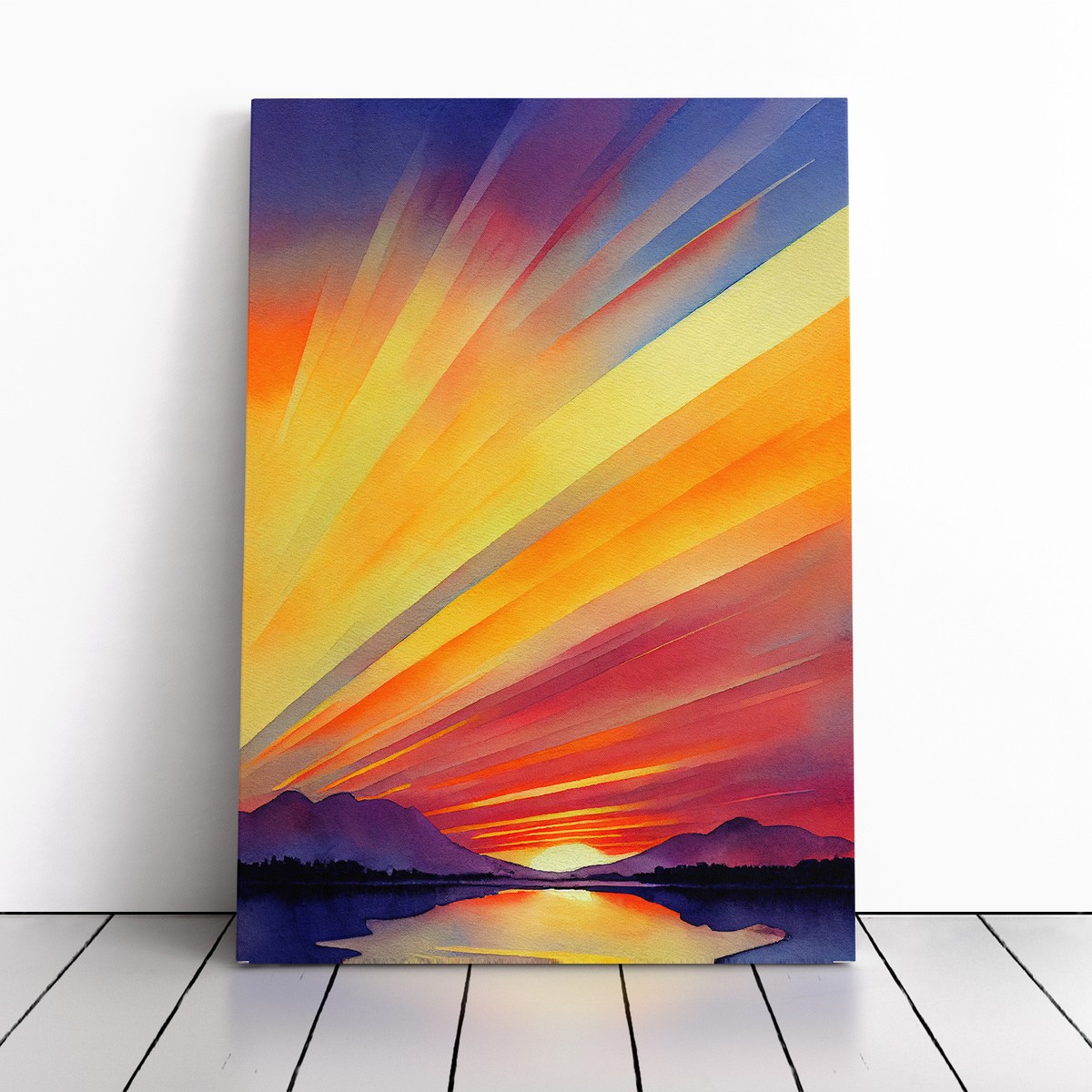 Easy Sunrise Paintings