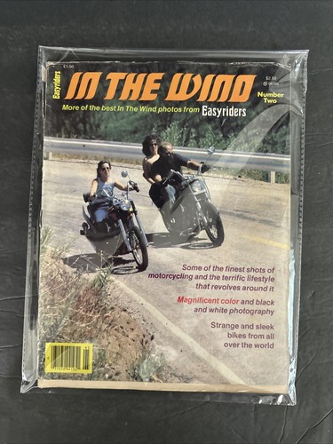 1979 IN THE WIND Magazine • # 2 • Vintage Outlaw Biker Harley Chopper ...