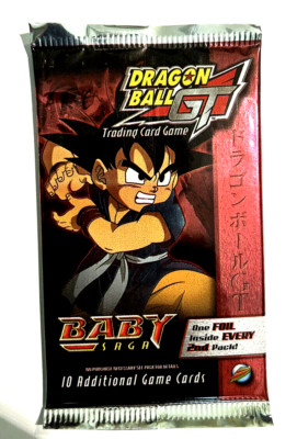 DRAGON BALL GT BABY SAGA BOOSTER PACK DBGT TCG FACTORY SEALED 2004! | eBay
