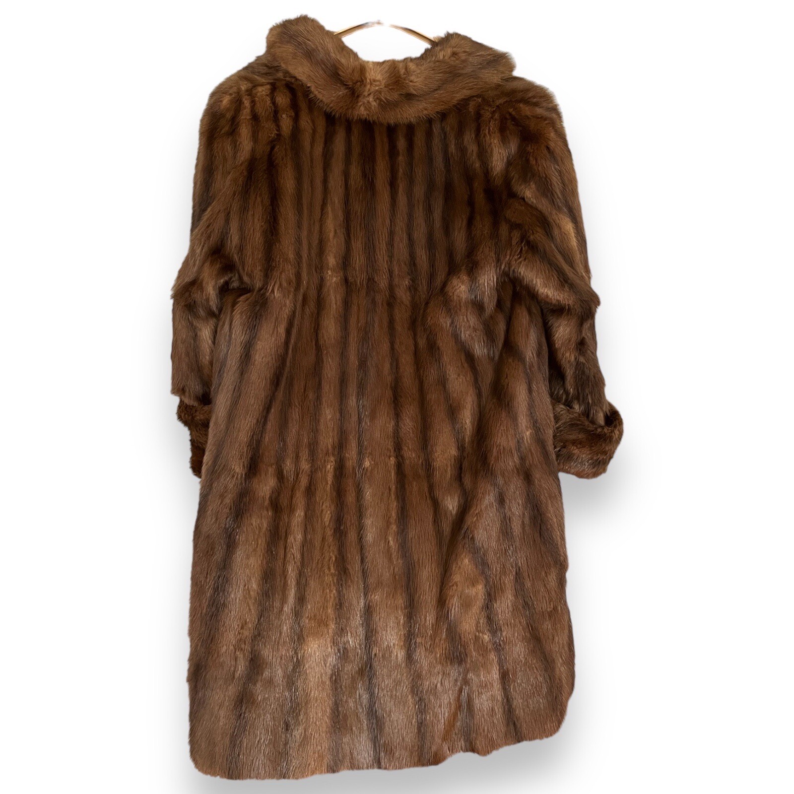Vintage 1950s Genuine Mink Fur Coat - Gem