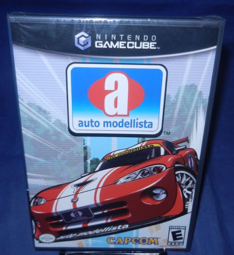 NEW, Factory Sealed, GameCube; Auto Modellista, Rated E, Capcom, Free ...