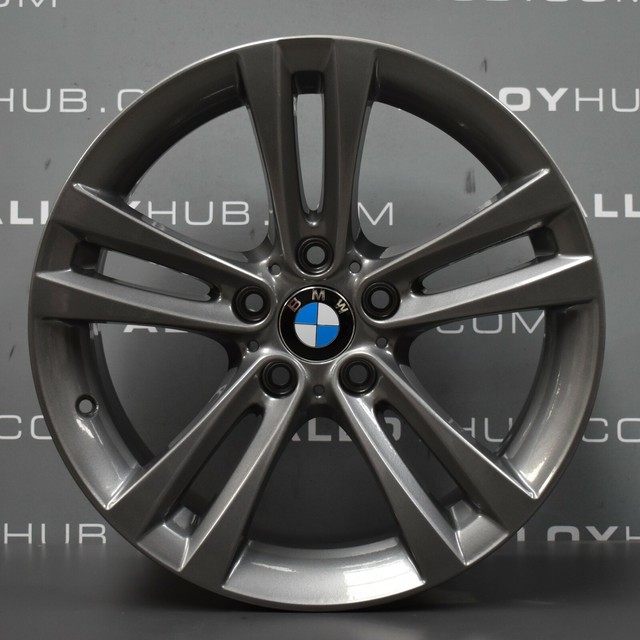 Genuine BMW 3/4 Series Style 397 18" Inch Ferric Grey Alloy Wheels X4 ...