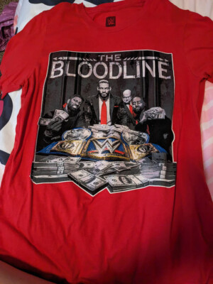 Official WWE Authentic The Bloodline "We The Ones" Pro Wrestling T ...