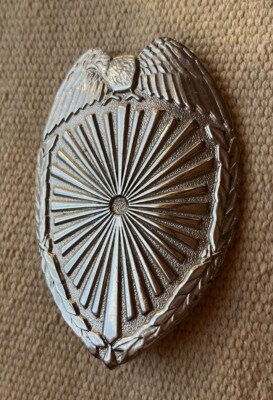 Unmarked Eagle Shield Badge | eBay