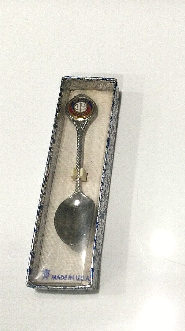 Lot Of (2) NASA / APOLLO / APOLLO & SOYUZ Souvenir Silver Spoons NEW IN ...