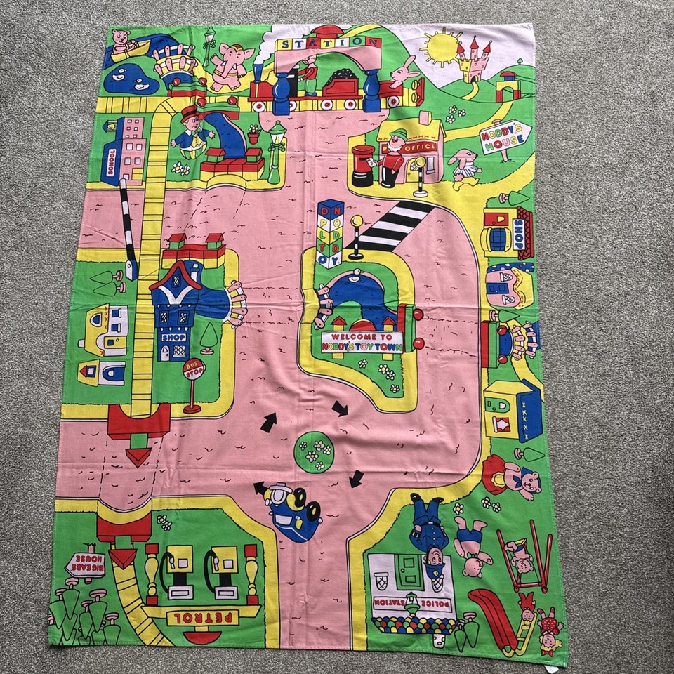 Noddy In Toyland, Full Set Of 6, Die-cast Models By Corgi-With Play ...