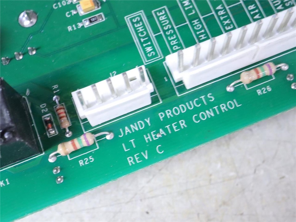JANDY PCB# 7588C LT Pool/Spa Heater Control REV C Control Board ONLY | eBay
