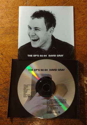 The EP's 92-94 by David Gray (CD, Jul-2001) Good NO CASE 724381039908 ...