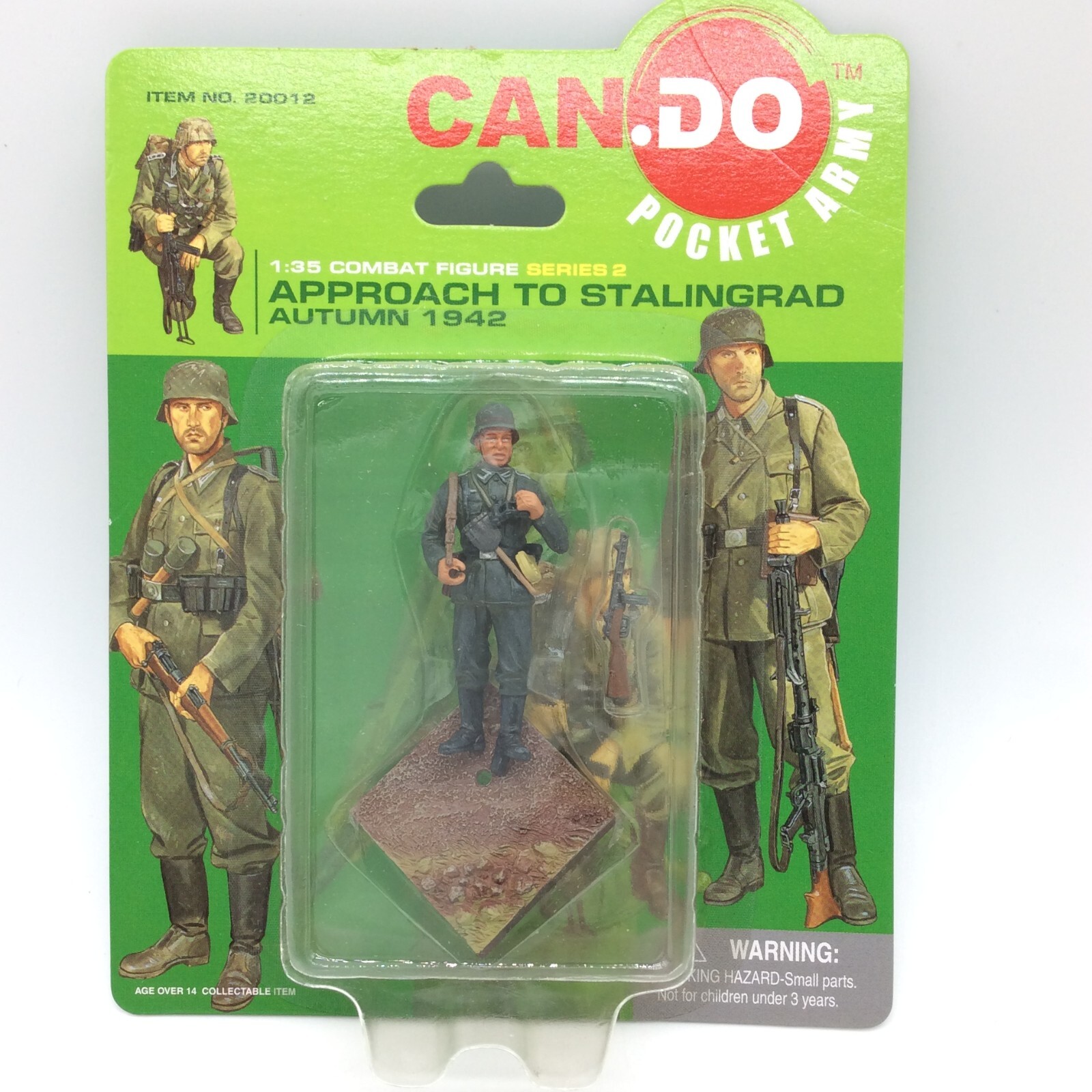 SET Of 4 - Dragon 20012 CanDo Pocket Army 1:35 Figures - APPROACH TO ...