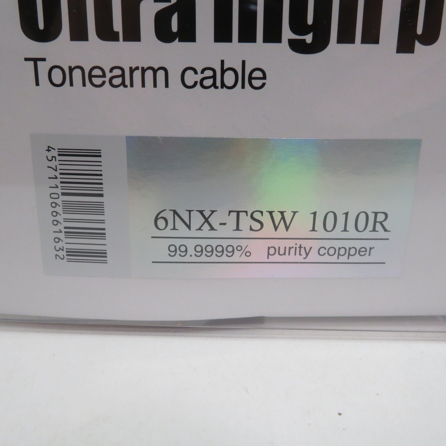Ortofon 6NX-TSW-1010R Tonearm Cable RCA - RCA Terminal 1.2m Japan NEW ...