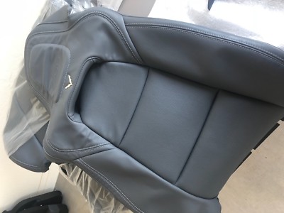 Corvette C7 Grey Leather Seat Covers | Gray | OE
