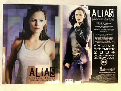 CHEAP PROMO CARD: ALIAS SEASON 3 Inkworks 2004 #A3-UK | eBay