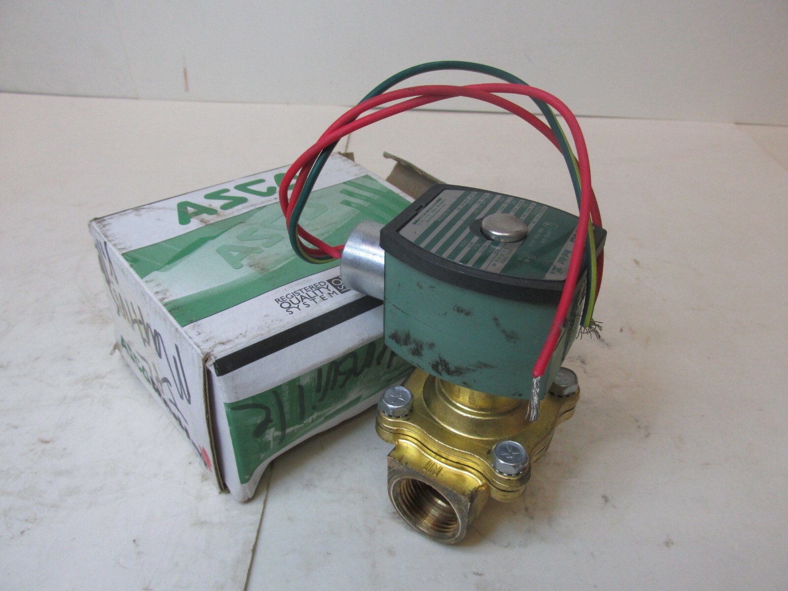 Asco Red-Hat Valve Cat.No. 8210G035 3/4 Pipe 10.1 Watts 45402IPL | eBay