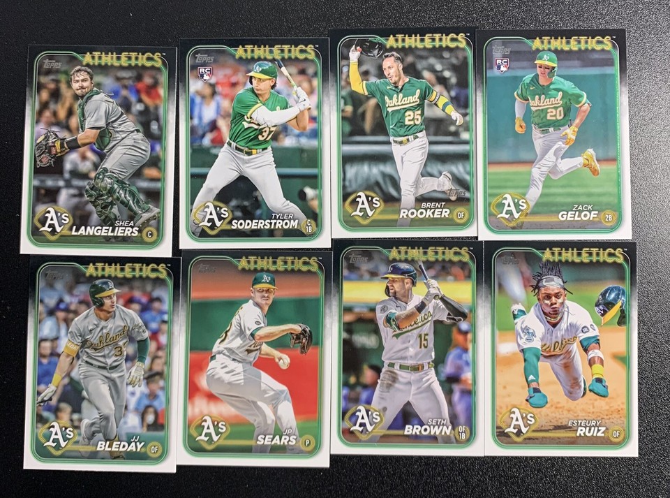 2024 Topps Series 1 - Athletics Team Set - GELOF SODERSTROM ROOKER ...