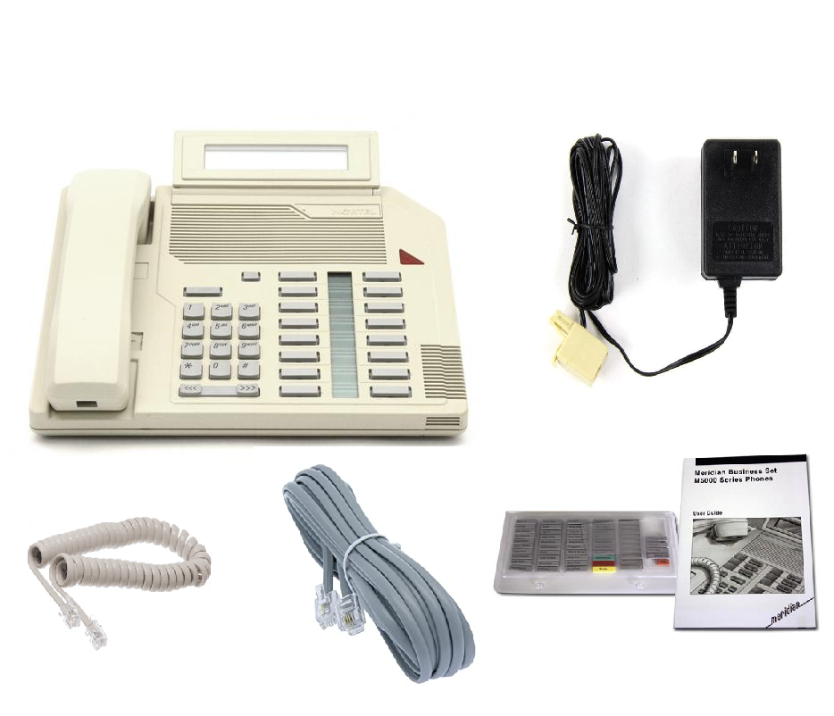 Fully Refurbished Nortel M5316 Phone with Power Supply NT4X42 (Ash) | eBay