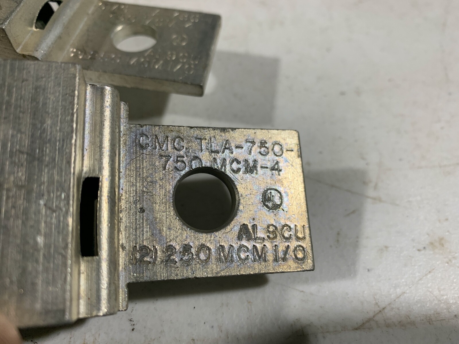 4x CMC TLA-750-1 Mechanical Lug Connectors 750 MCM-4 (2) MCM 1/0 NOS ...