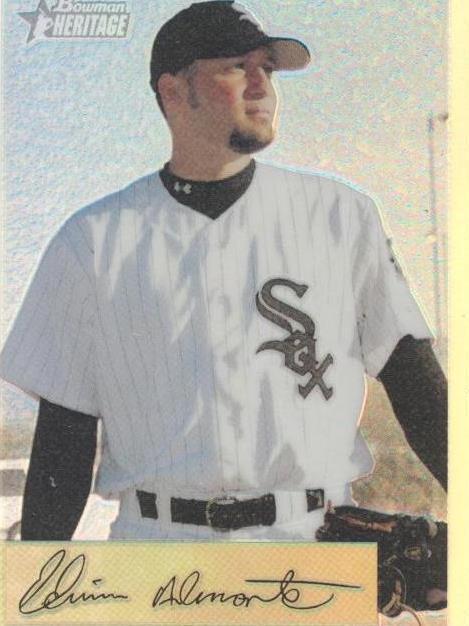 2002 Bowman Heritage - Chrome Refractors Edwin Almonte #1BHC /350 (RC ...