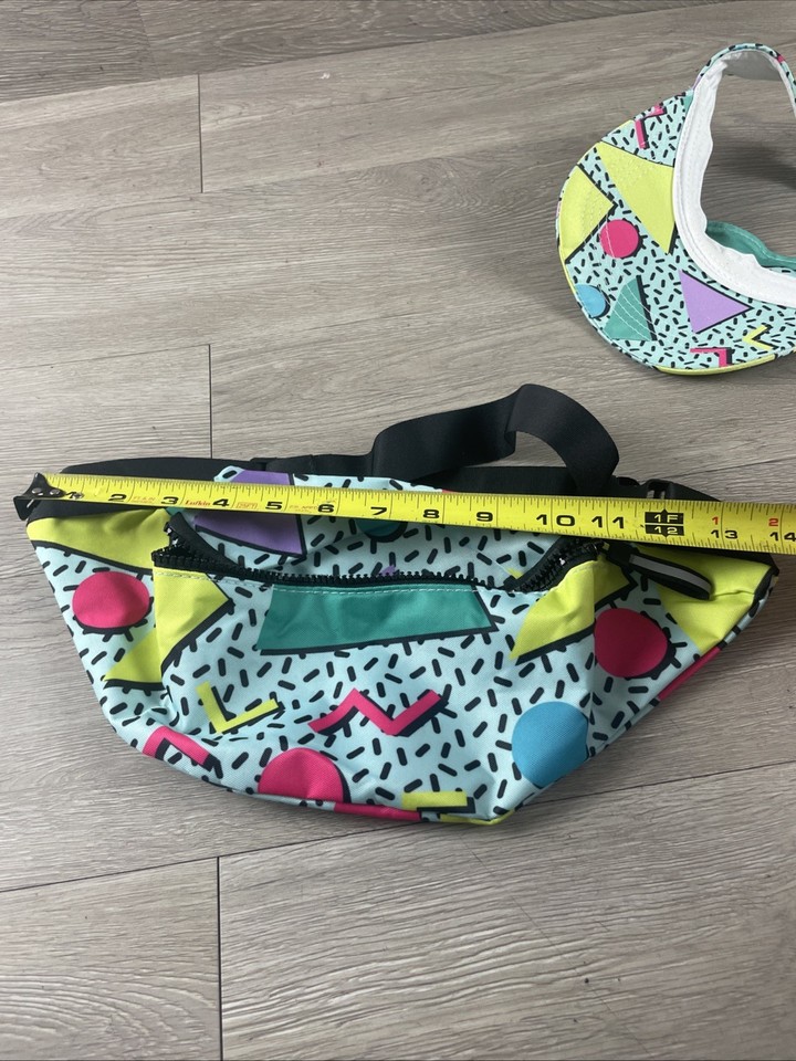Fanny Pack And Visor Saved By The Bell Costume Zach 90s 80s Vintage ...