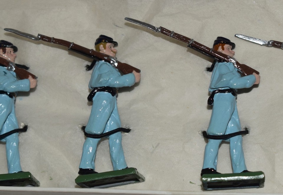 Ron Wall Miniatures US Civil War Union Infantry 6 Piece Set in Box ...