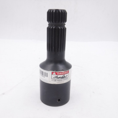 Hub City 0332-00004 Splined Adapter 1-3/8-6 Female 1-3/8-21 Male 6-7/8 ...