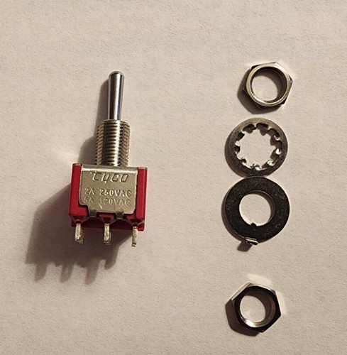 SWITCH TOGGLE, TYCO, A211SYXQ04, SP3T, 5A/120VAC 2A/250VAC, PANEL MOUNT, LUG | eBay