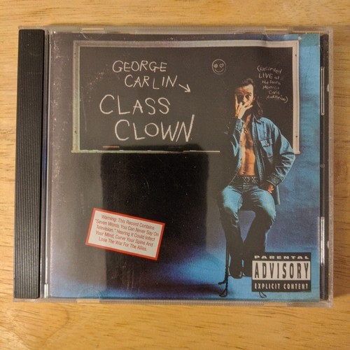 George Carlin Class Clown (CD, 2000) Original 1972 Recording Reissued ...
