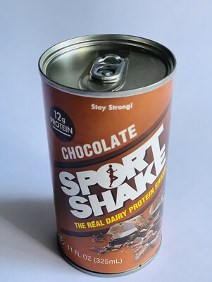 Sports Shake Power Shake 11 oz (325ml) Chocolate Flavor. (Pack of 12 ...
