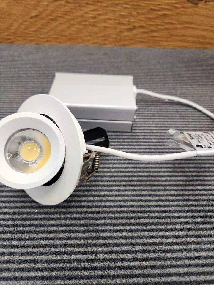 LED Gimble Directional Downlight, with driver, color selectable 3000K ...