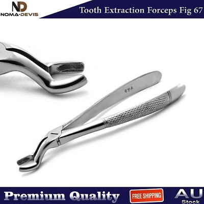 Fig 67 Tooth Extraction Forceps Dental Upper Wisdom Molars Dentist ...