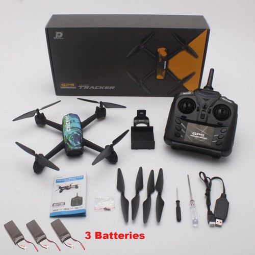 JXD RC Drone LED GPS WIFI FPV 720P HD Camera Quadcopter Headless Mode ...