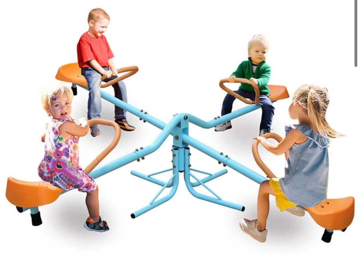 Kids Outdoor Spinning Seesaw, CD-QQB03 27.95 Kids Outdoor Spinning Seesaw, CD-QQB03 27.95