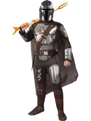 Star Wars The Mandalorian Bounty Hunter Mando Men's Costume | eBay