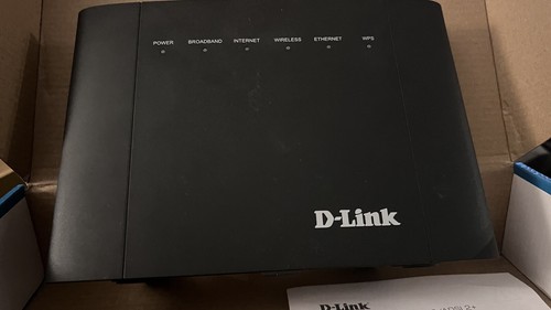 D-Link DSL-2878 Dual Band Modem Router AC750 With Box & Cables ...