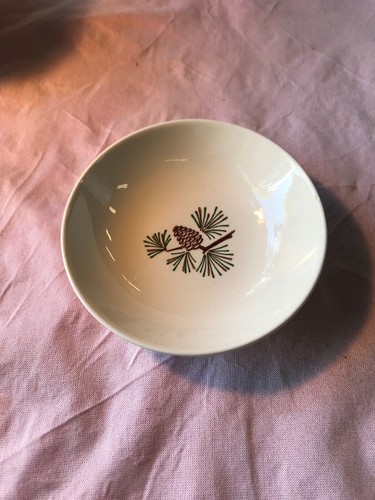 Vintage Ovenproof Dinnerware Pine Cone Pattern Fruit Bowl | eBay