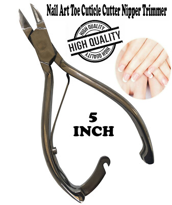 Stainless Steel Cuticle Nipper Dead Skin Cutter Nail Art Clipper ...