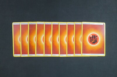 Pokemon TCG Card 10X Basic Fighting Energy 2017 Style | eBay