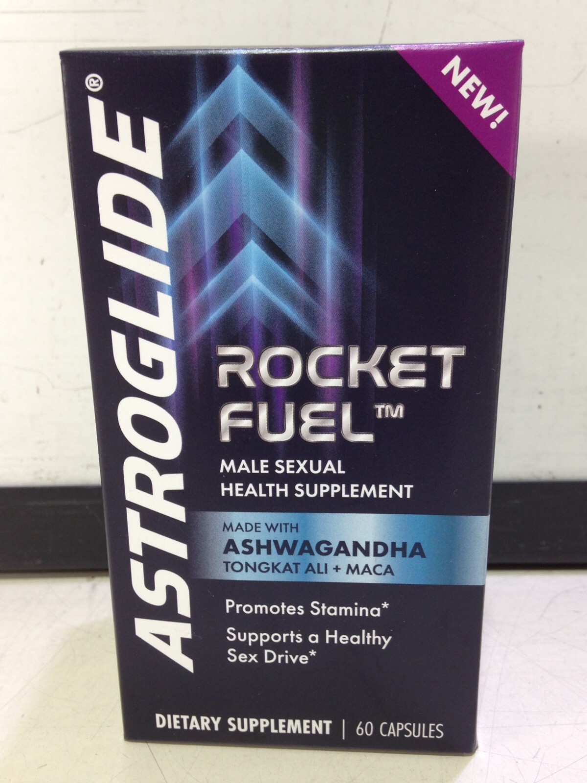 ASTROGLIDE ROCKET FUEL MALE SEXUAL HEALTH SUPPLEMENT 60 CAPSULES, EXP 7 ...
