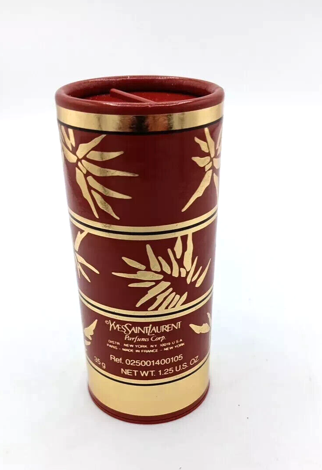 VINTAGE YVES SAINT LAURENT OPIUM PERFUMED DUSTING POWDER 1.25oz NEW | eBay
