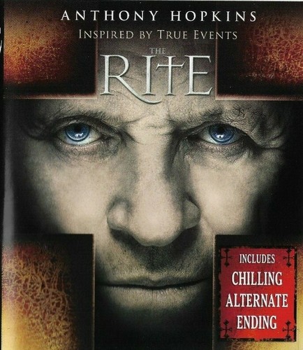 The Rite Anthony Hopkins Horror Exorcism Scary Supernatural Blu-ray ...