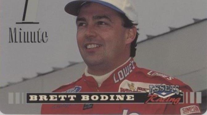 1995 Classic Assets Racing - 1 Minute Phone Cards Brett Bodine for sale online | eBay